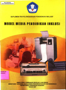 Model media pendidikan inklusi - Repositori Institusi Kementerian Pendidikan dan Kebudayaan